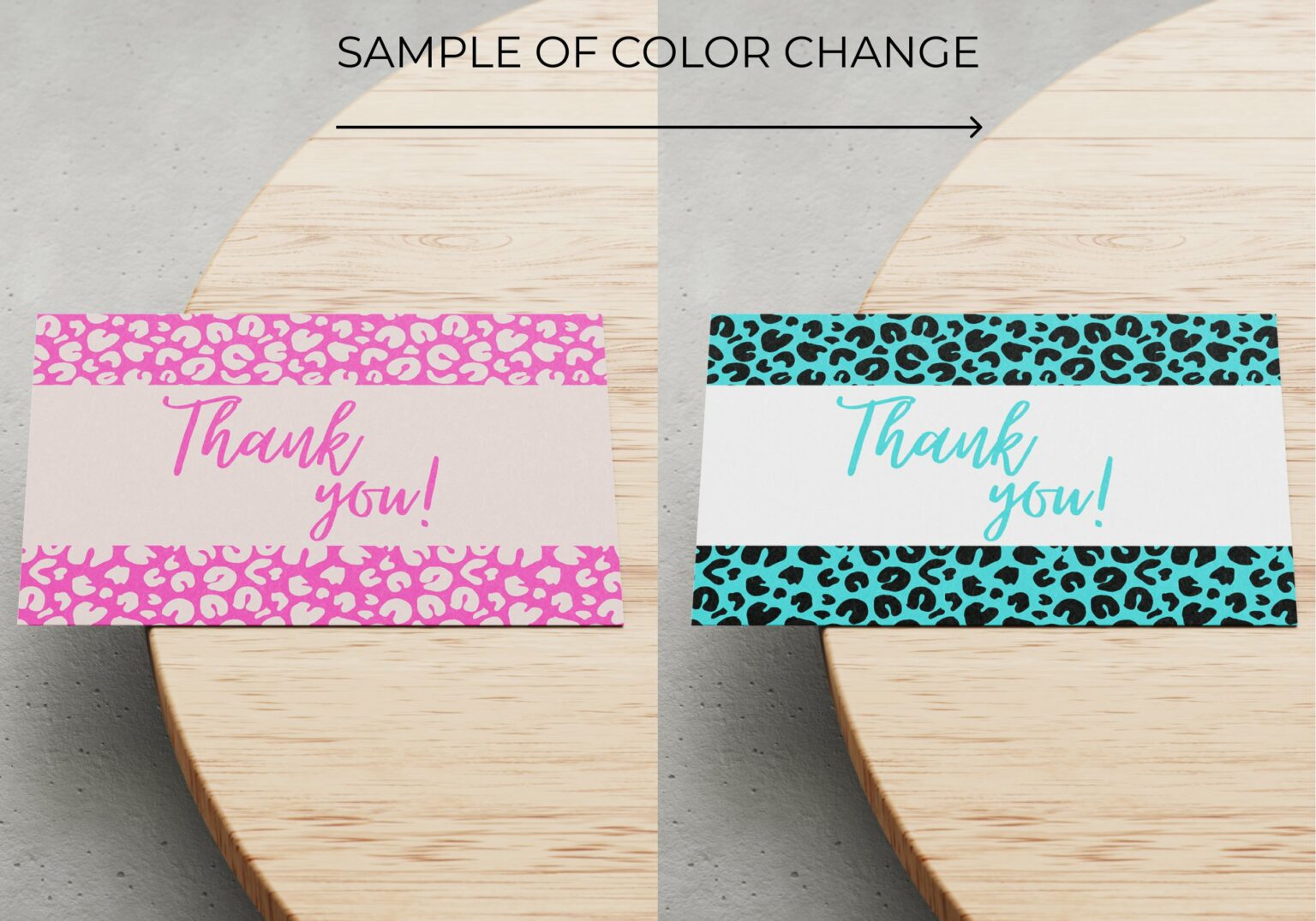 Pink Thank You Card Template – MasterBundles