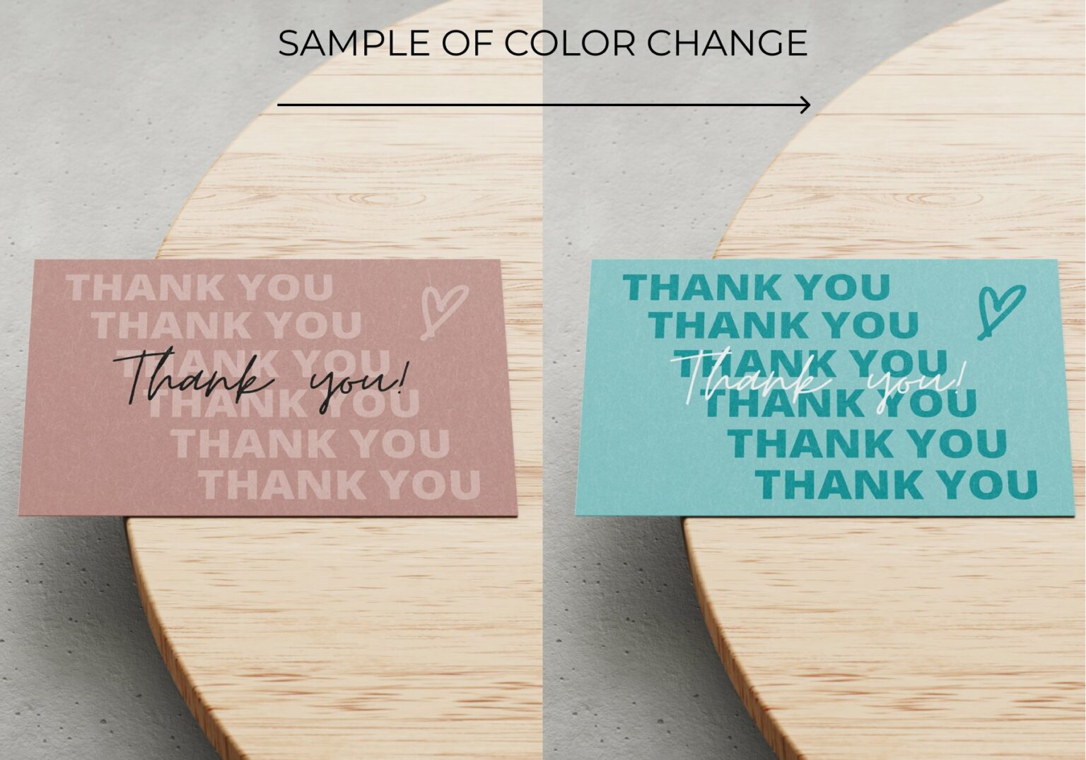 Thank You Card Template – MasterBundles