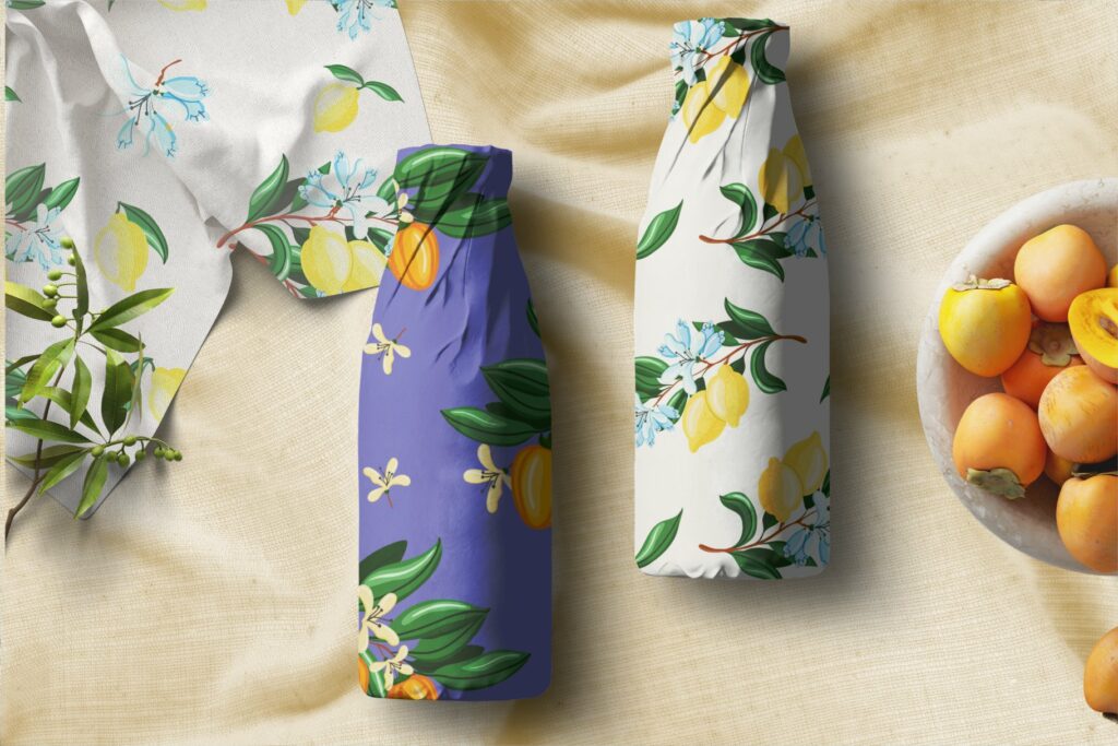 Lemon Bird - Hummingbird and Fruits – MasterBundles