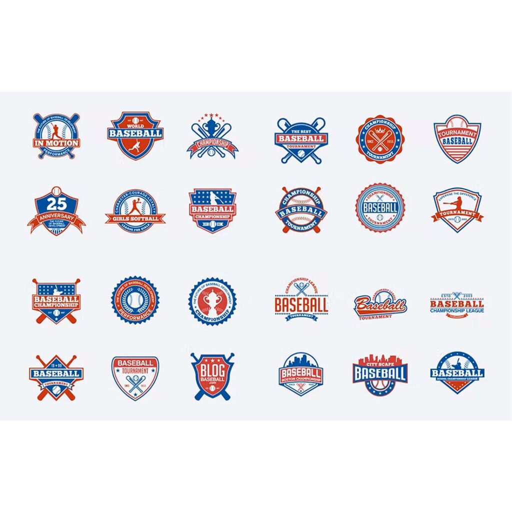 173 Sports Badges and Logo Bundle - MasterBundles