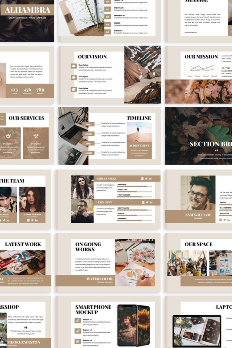 60 Best Free Simple PowerPoint Templates (2023) - MasterBundles