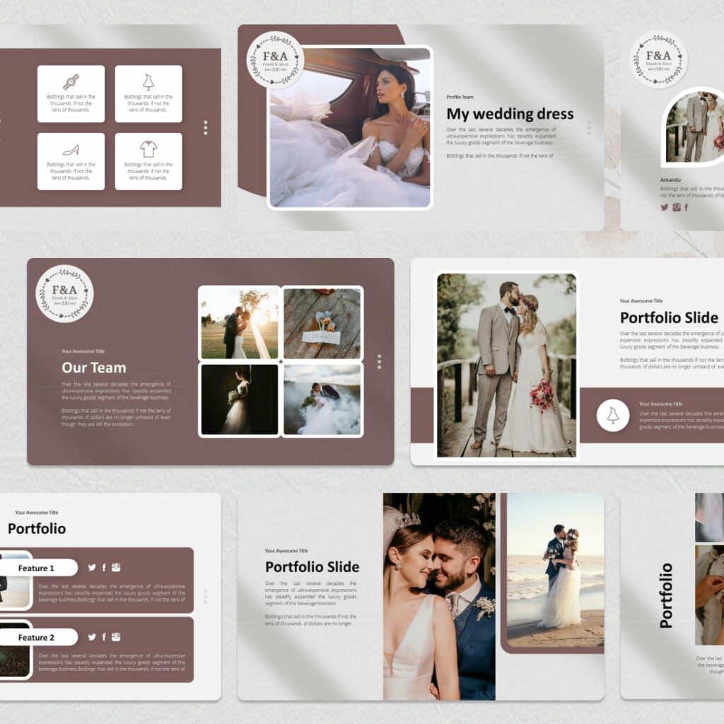 Wedding Invitation Presentation Template – MasterBundles