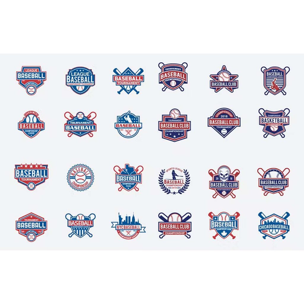 173 Sports Badges and Logo Bundle - MasterBundles