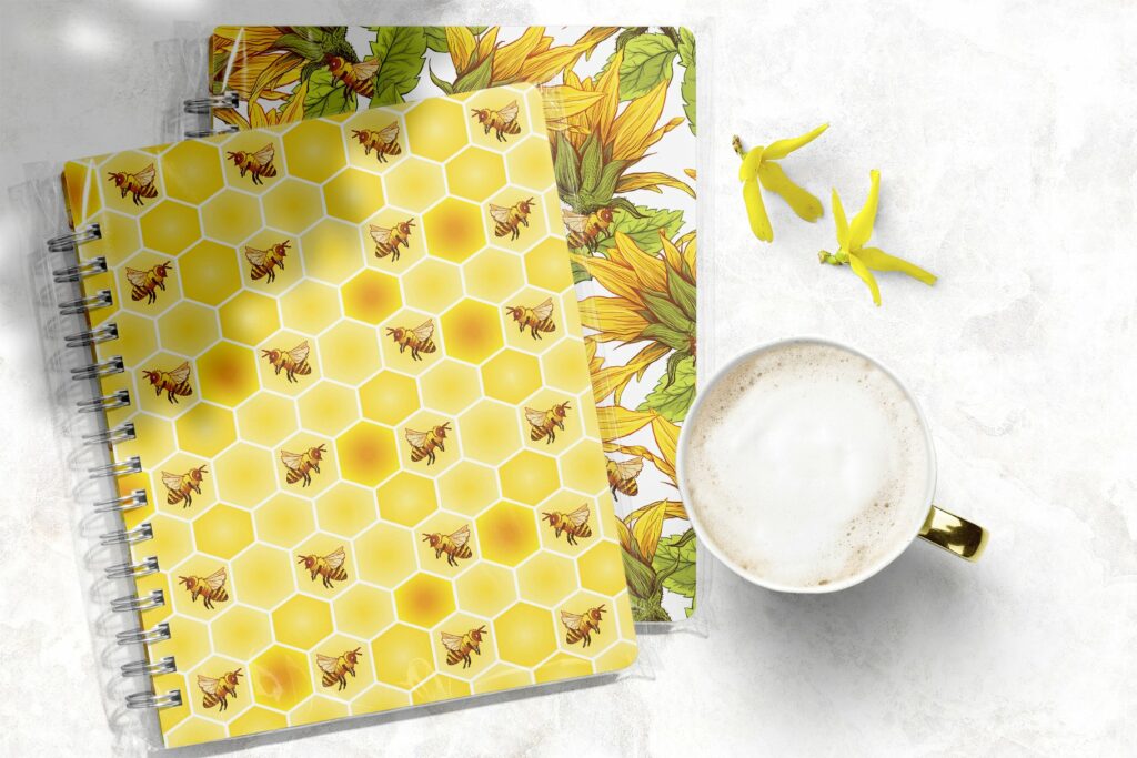 Bee & Honey Digital Paper Pack – MasterBundles