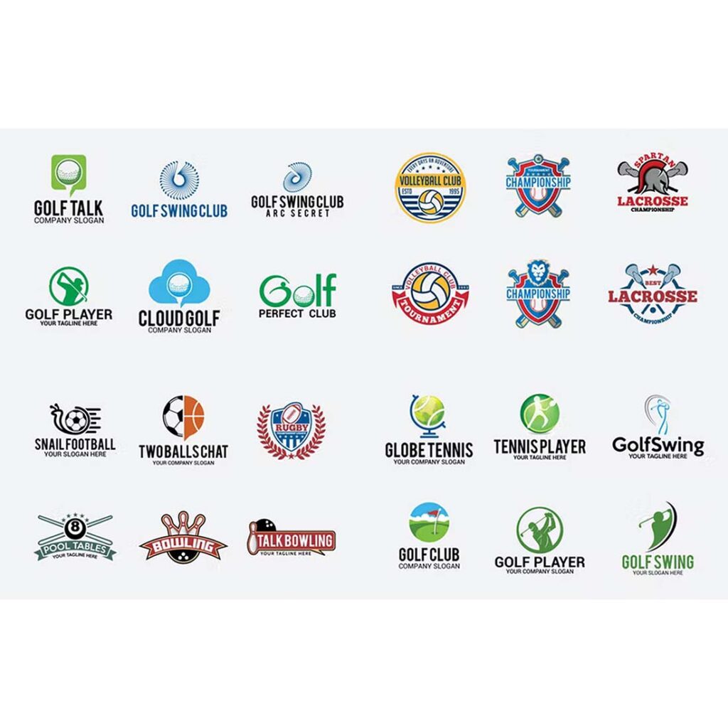 173 Sports Badges and Logo Bundle - MasterBundles