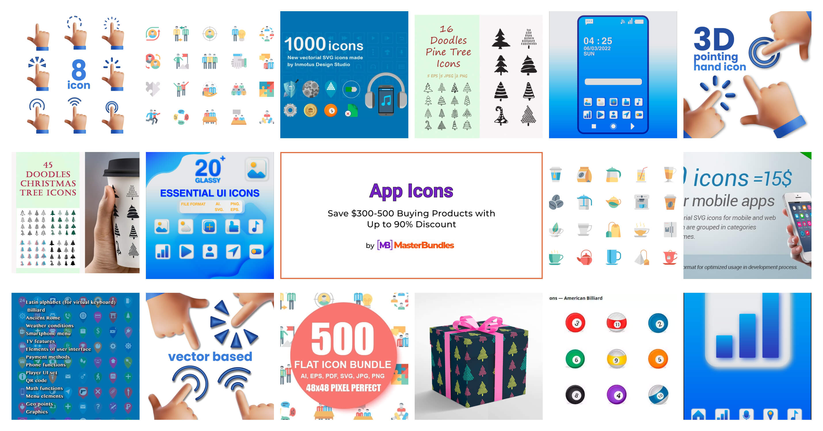 426+ App Icons 2025 - MasterBundles