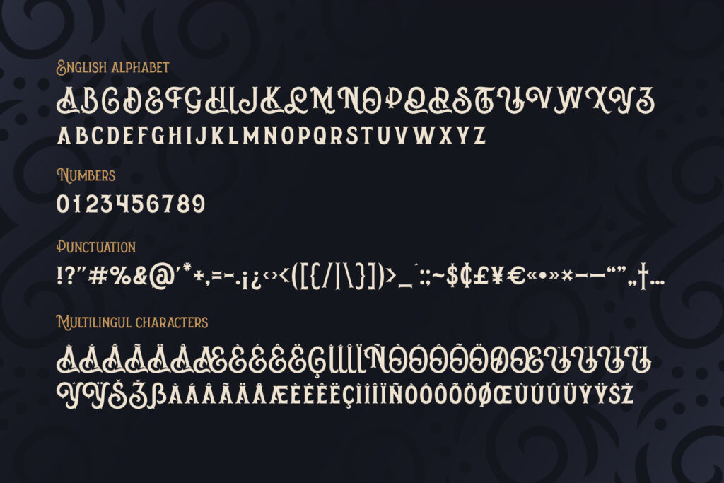 Amber Taste New! Font and Template - MasterBundles