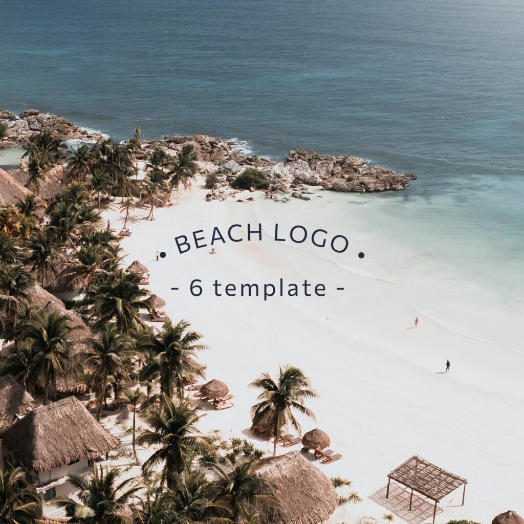 Summer Beach Logo Templates – MasterBundles