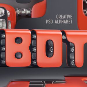 BOT alphabet - MasterBundles