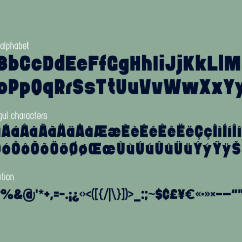 Bushman font set | MasterBundles