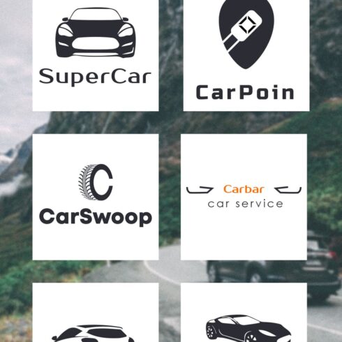 6 Car Logo Design Templates | Master Bundles