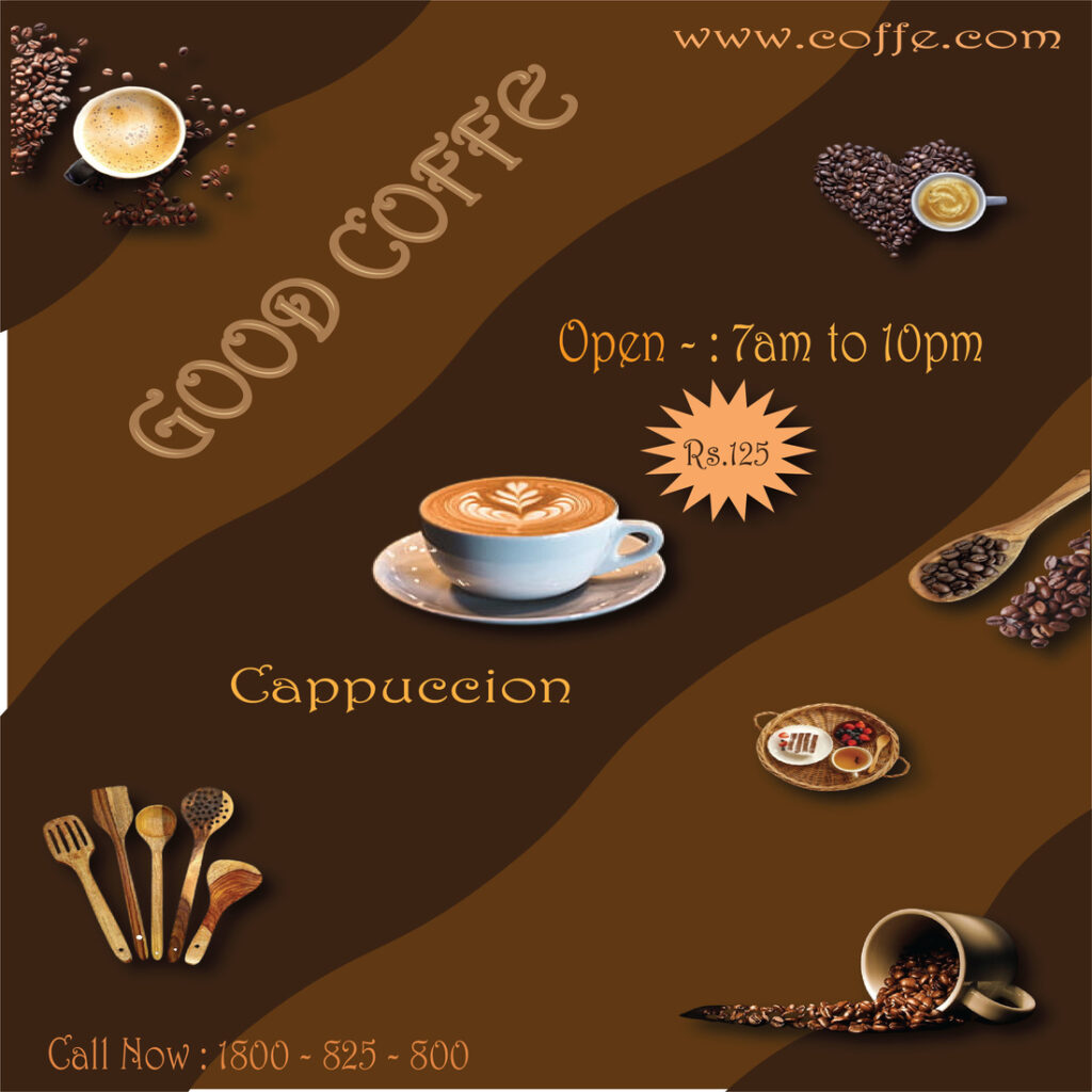 coffee poster design - MasterBundles