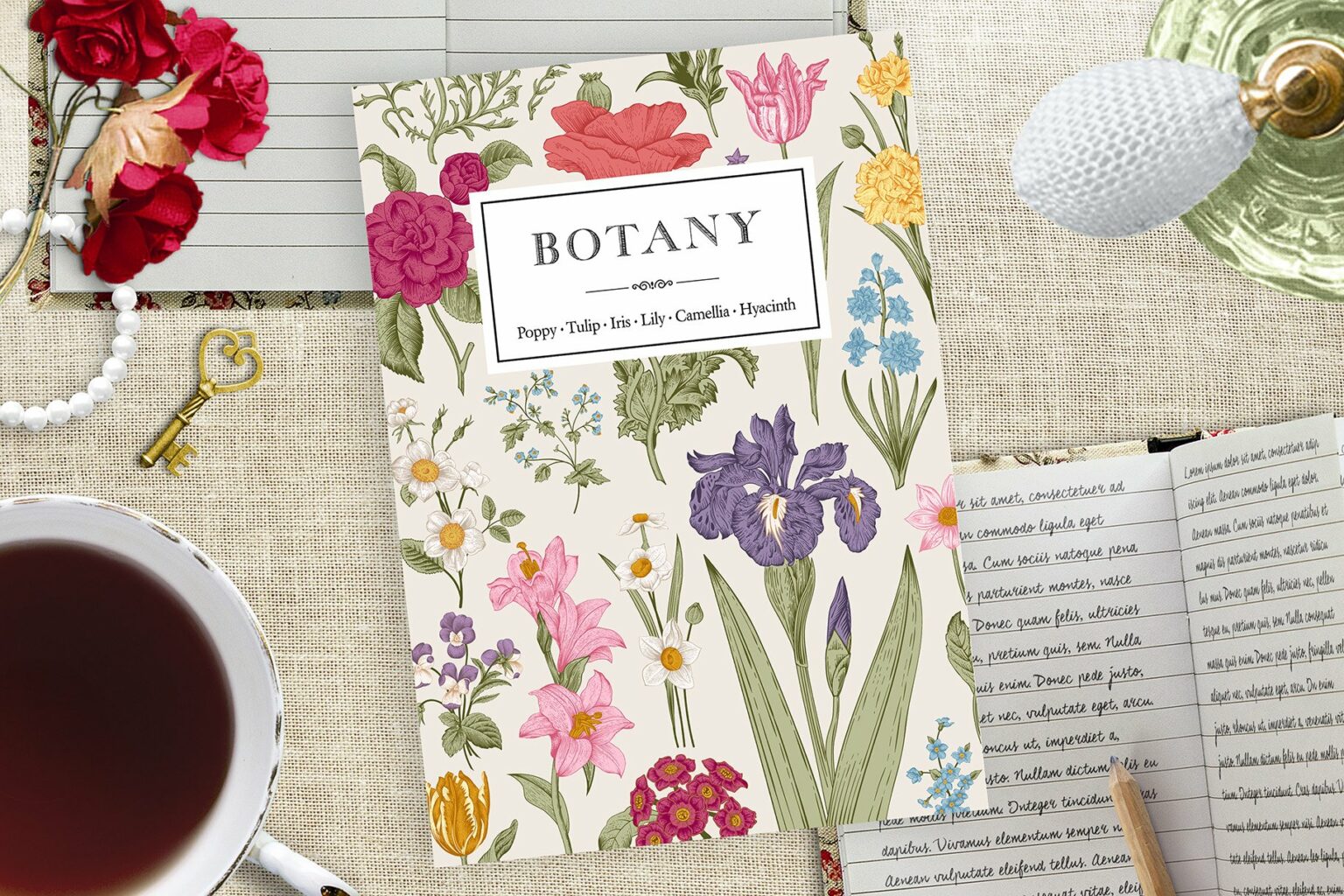 Botany. Victorian Garden. Color – MasterBundles