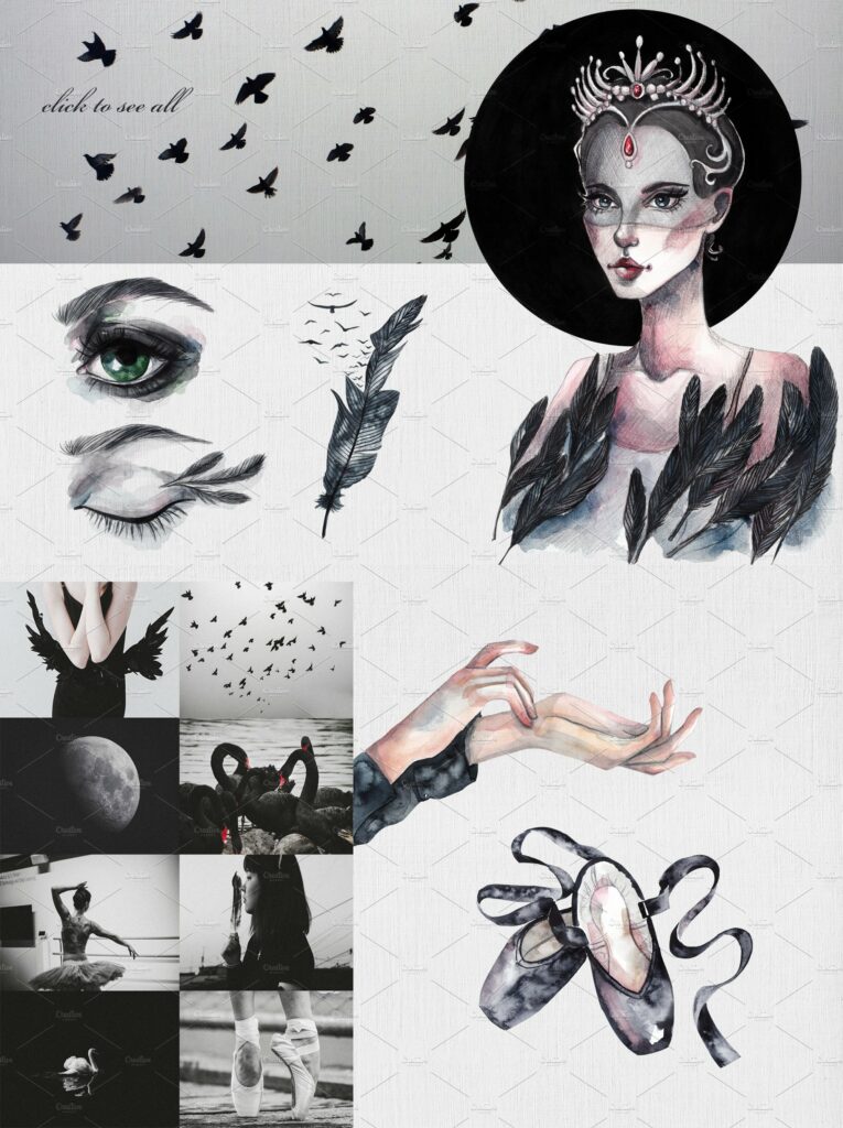 Odile. Black Swan Collection – MasterBundles