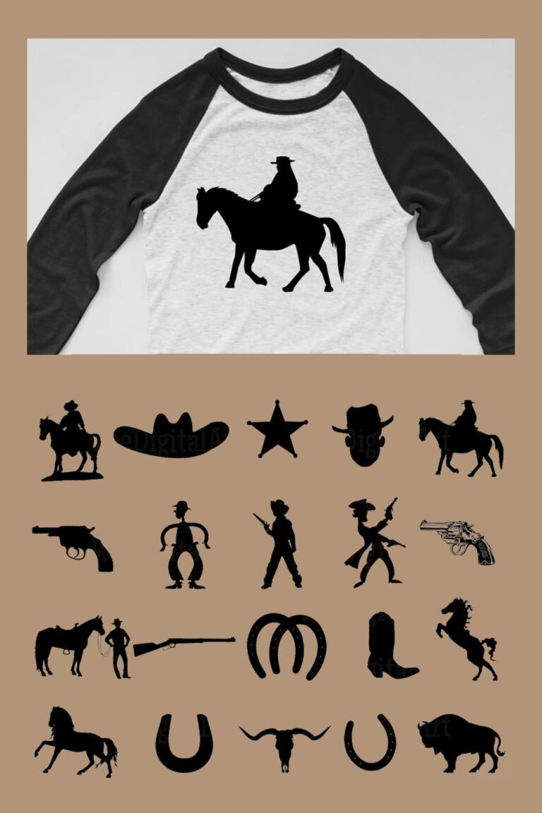 Cowboy SVG Bundle – MasterBundles