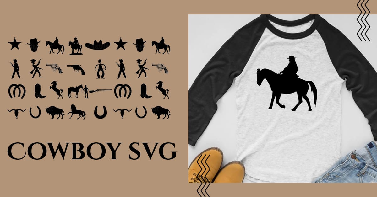 Cowboy SVG Bundle – MasterBundles