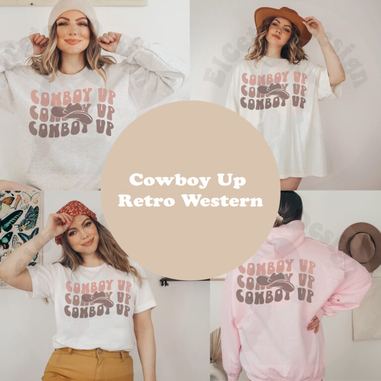 Cowboy Up Svg Cut File – MasterBundles