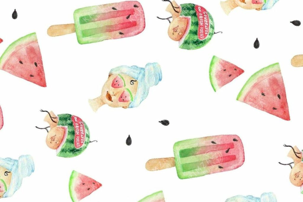 Watercolor Summer Clipart – MasterBundles