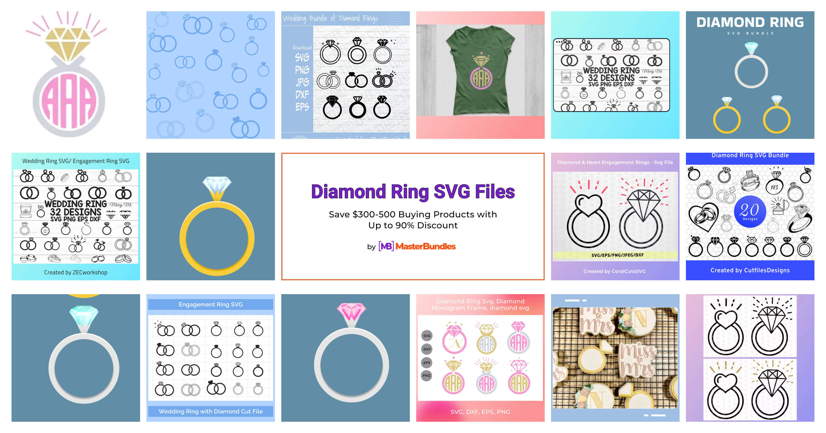 13+ Diamond Ring SVGs for 2025 - MasterBundles
