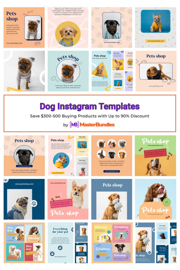 13+ Dog Instagram Templates for 2025 - MasterBundles