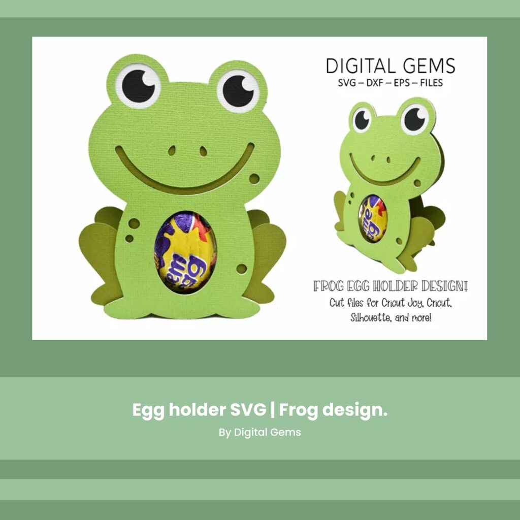 Cartoon Green Frog, SVG, PNG | Master Bundles