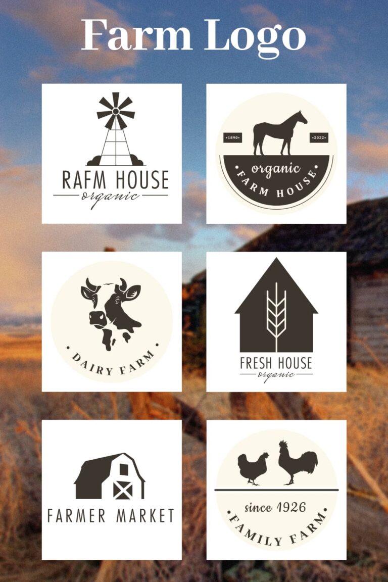 6 Farm Logo Design Templates – MasterBundles