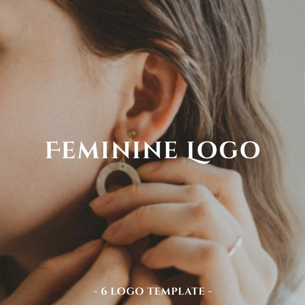 6 Feminine Logo Design Templates – MasterBundles