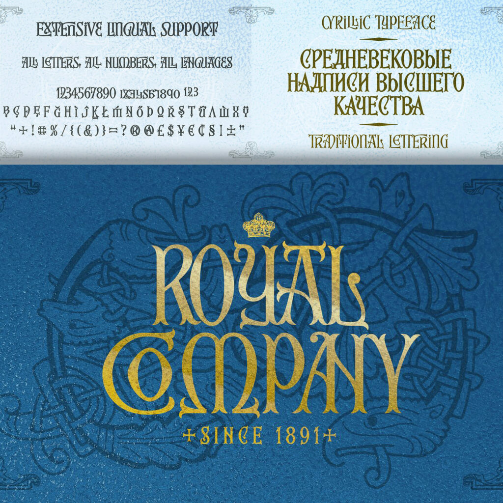 First Reign – Six Medieval Fonts! – MasterBundles