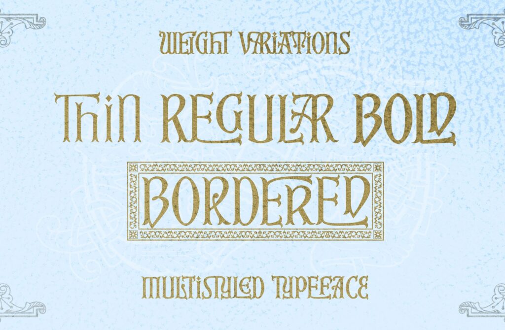 First Reign – Six Medieval Fonts! – MasterBundles