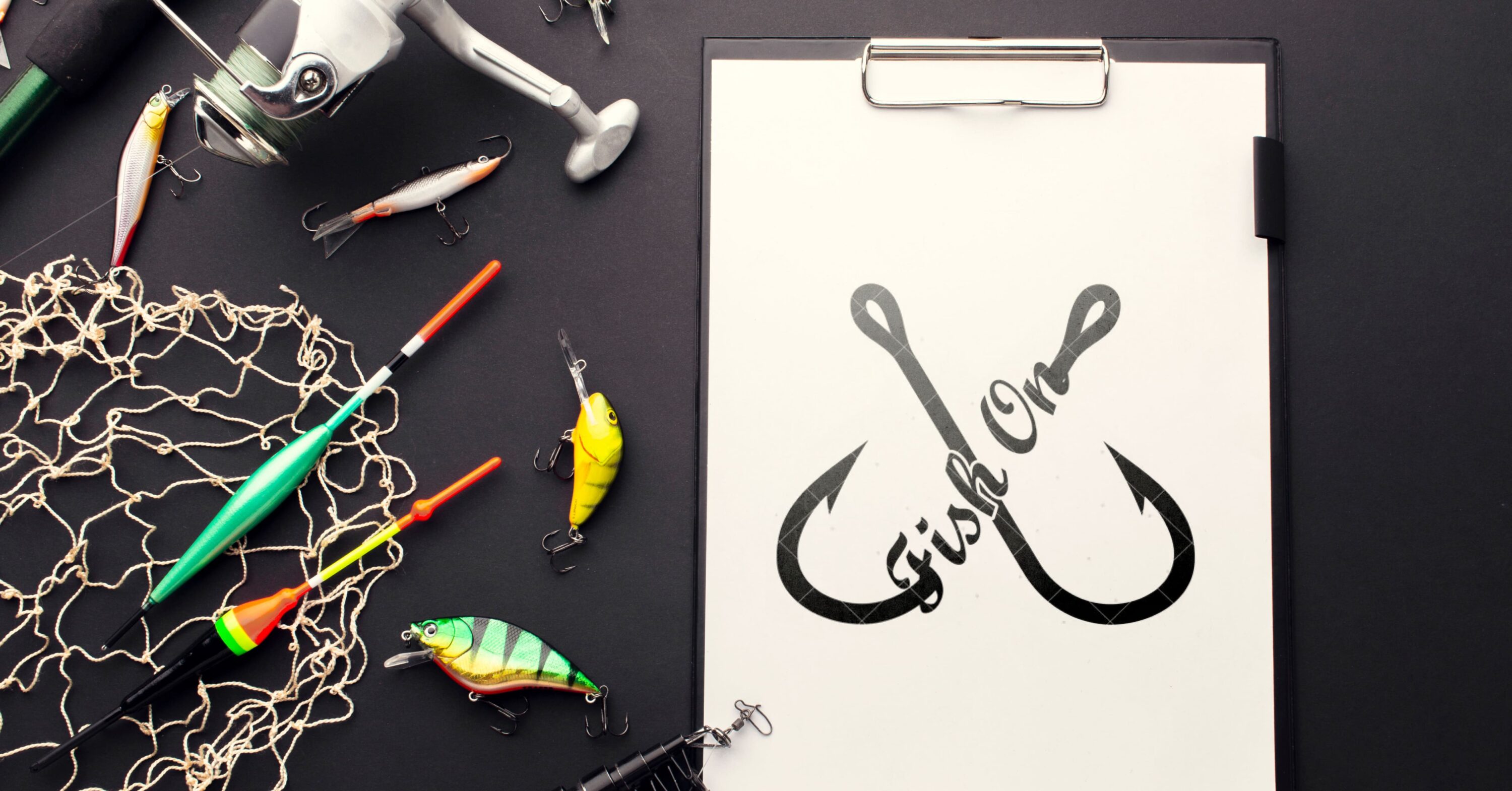 Fish On Svg | Fishing Svg | Fishing Clip Art | Fish Hook Svg ...