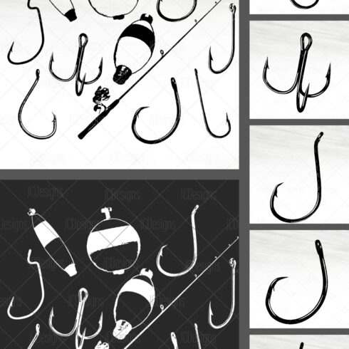 Fishing Tackle SVG - Fish Hooks Svg | Master Bundles