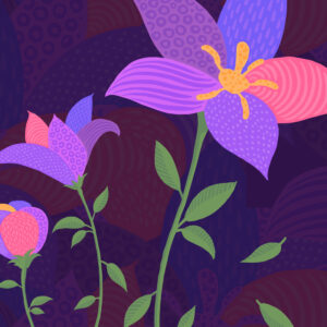 Florry font & graphics. - MasterBundles