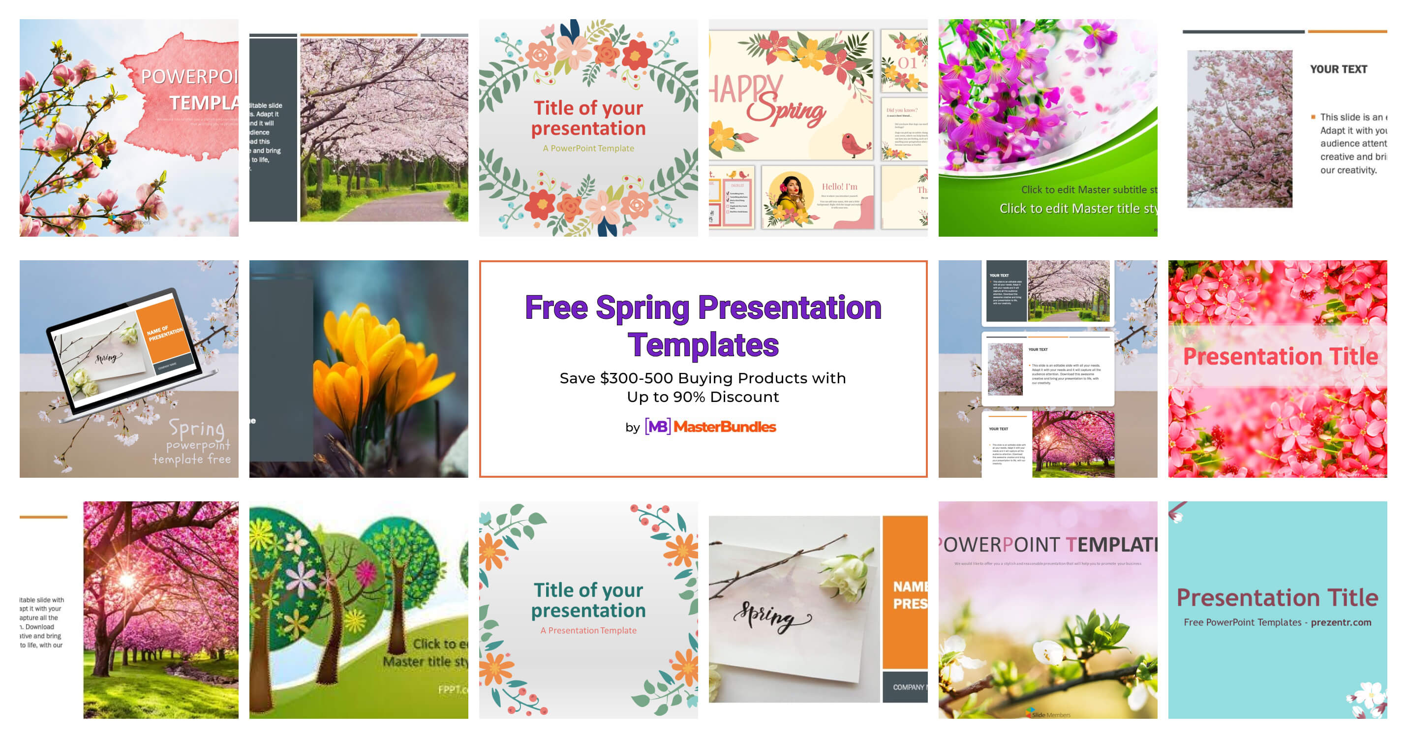 2+ Free Spring Presentation Templates for 2025 - MasterBundles