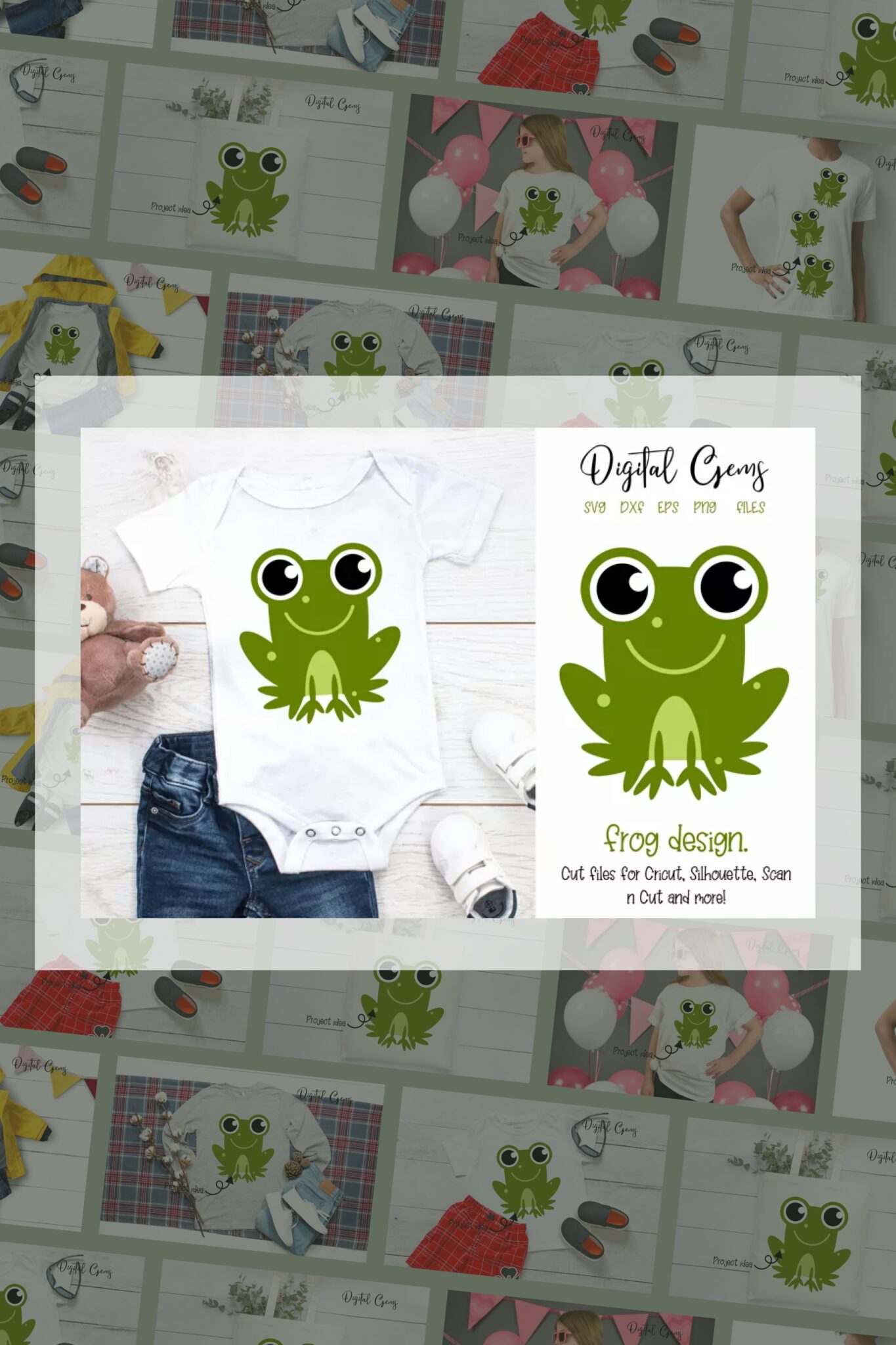 Frog SVG / EPS / DXF / PNG files – MasterBundles
