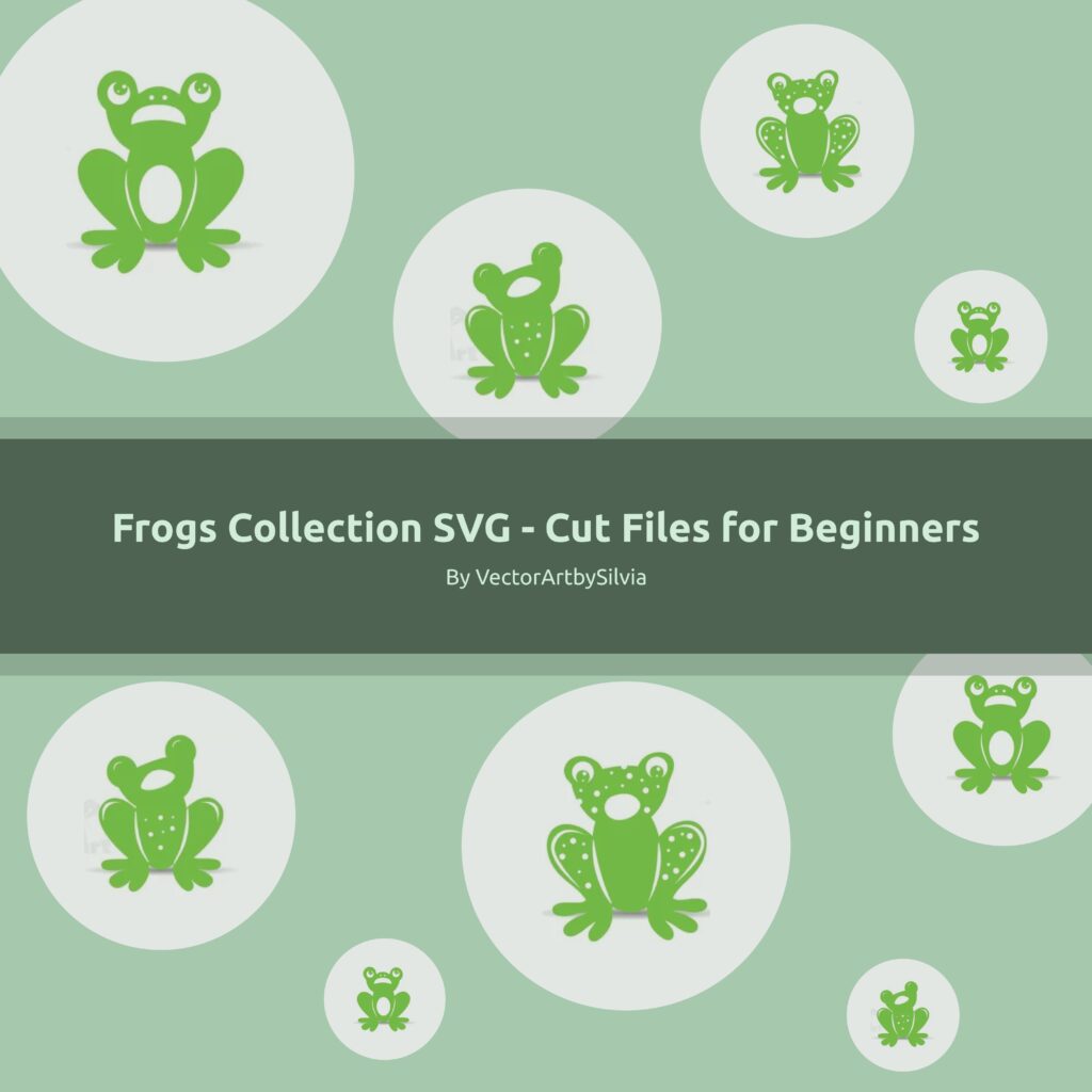 Frogs Collection SVG - Cut Files for Beginners – MasterBundles