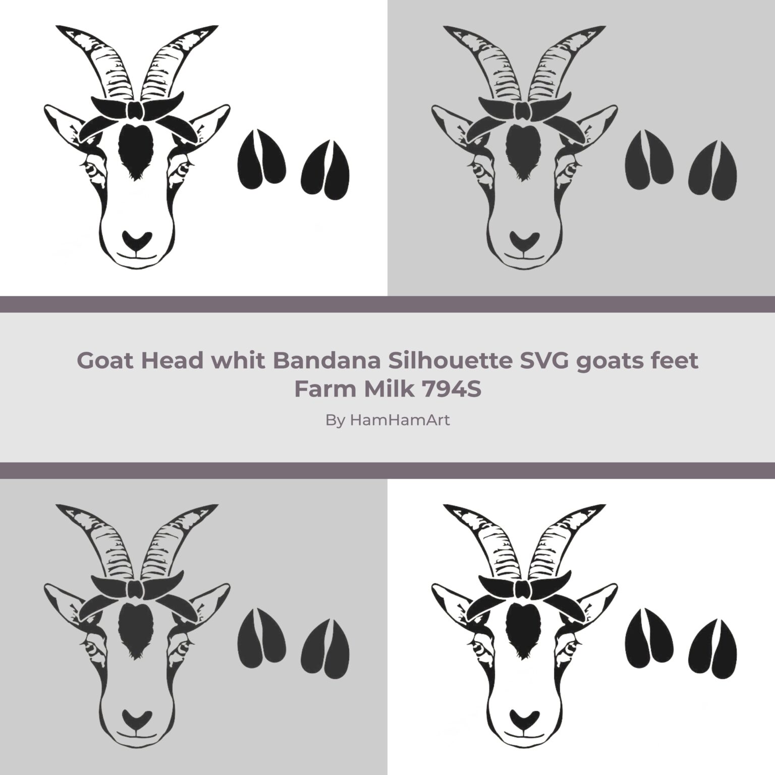 Goat SVG Bundle – MasterBundles