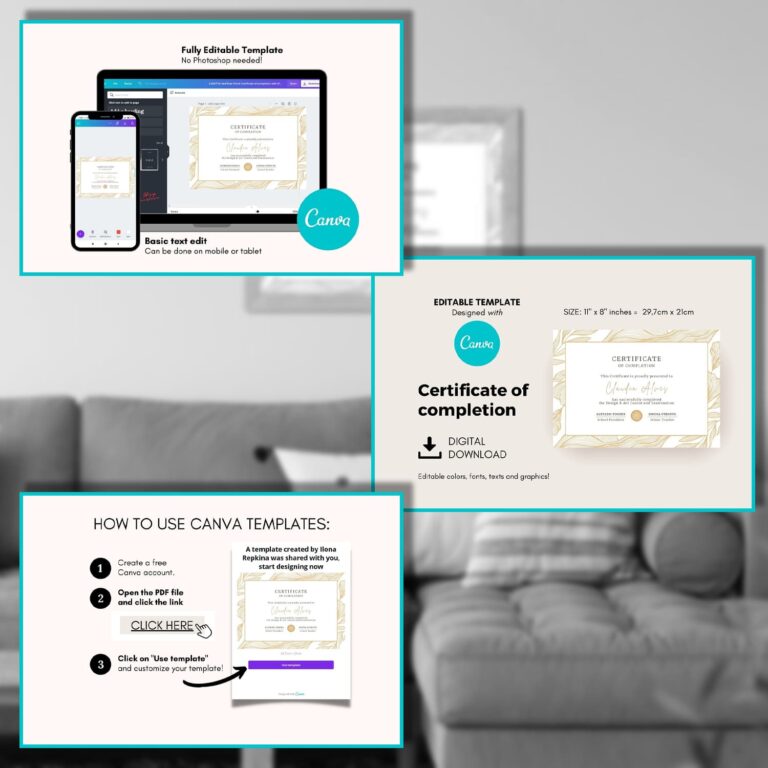 Certificate Design Template | Master Bundles