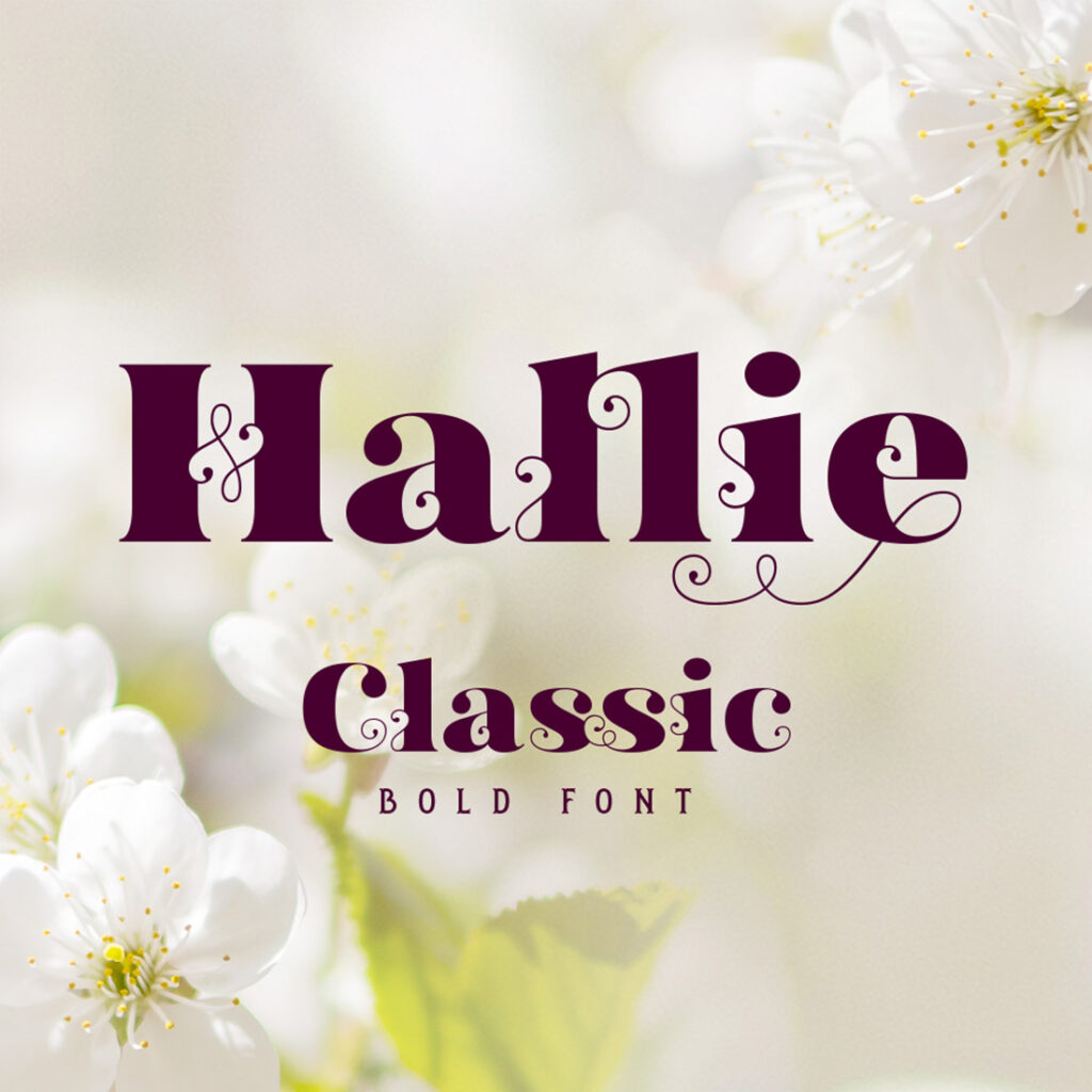 Hallie - Bold Classic Font - MasterBundles