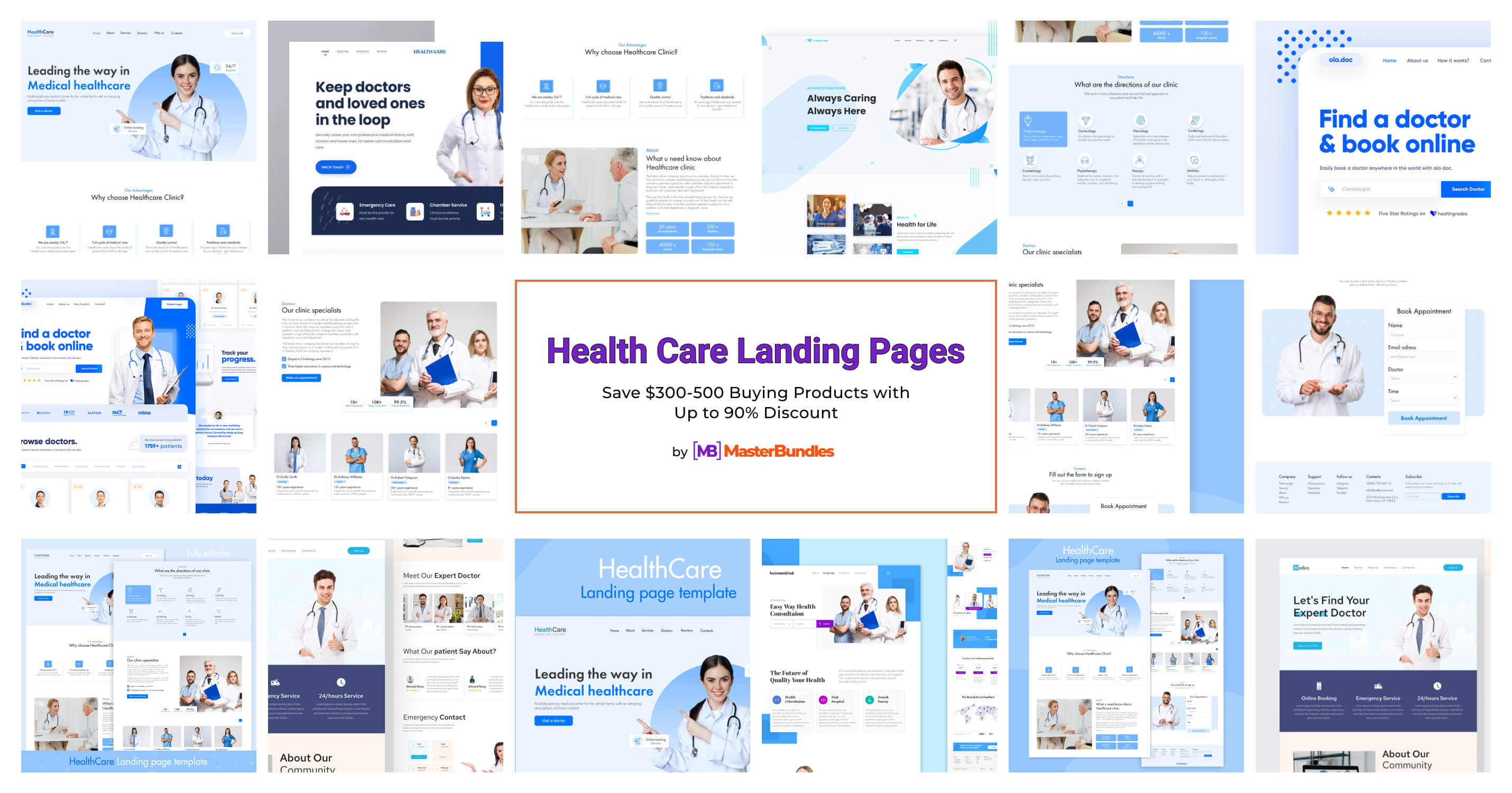 43+ Health Care Landing Pages 2026 - MasterBundles