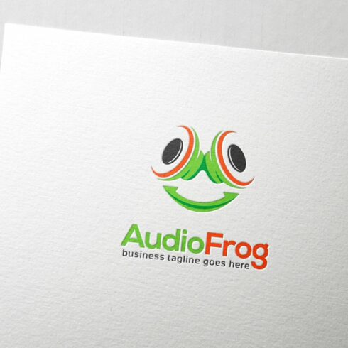Audio Frog Logo | MasterBundles