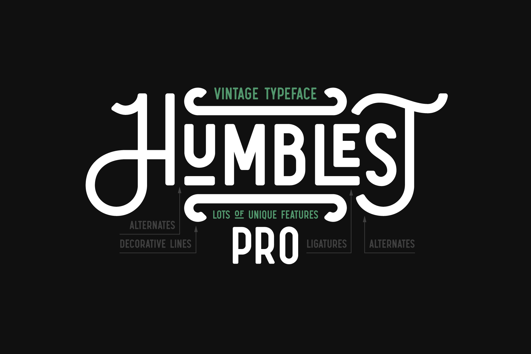 Humblest Pro Font - MasterBundles