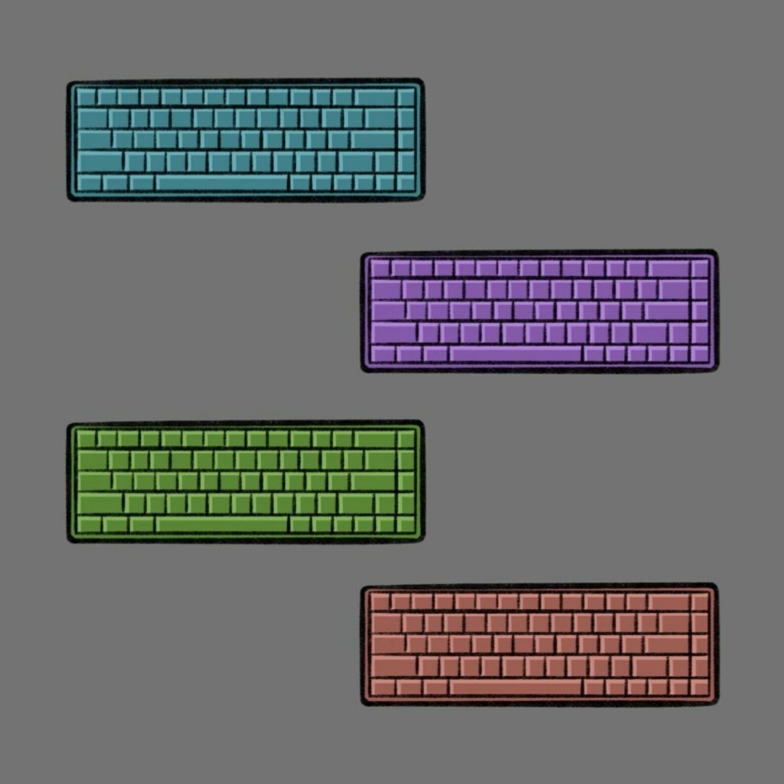 48 Elements Gadgets, Devices, Computer, Technology, Colored Clip Art ...