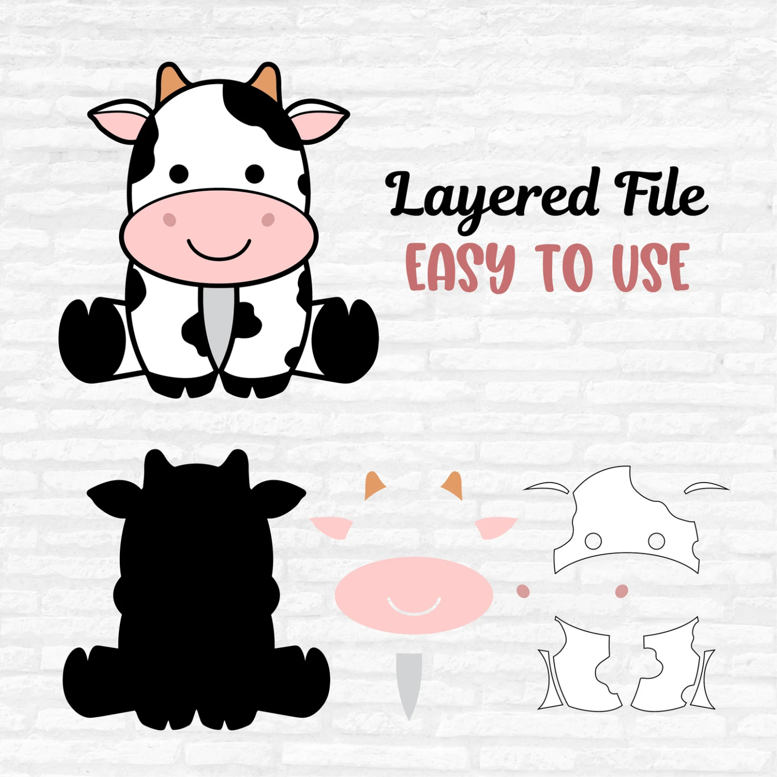 Boy Girls Cow Birthday Shirt PNG SVG Cut Files – MasterBundles