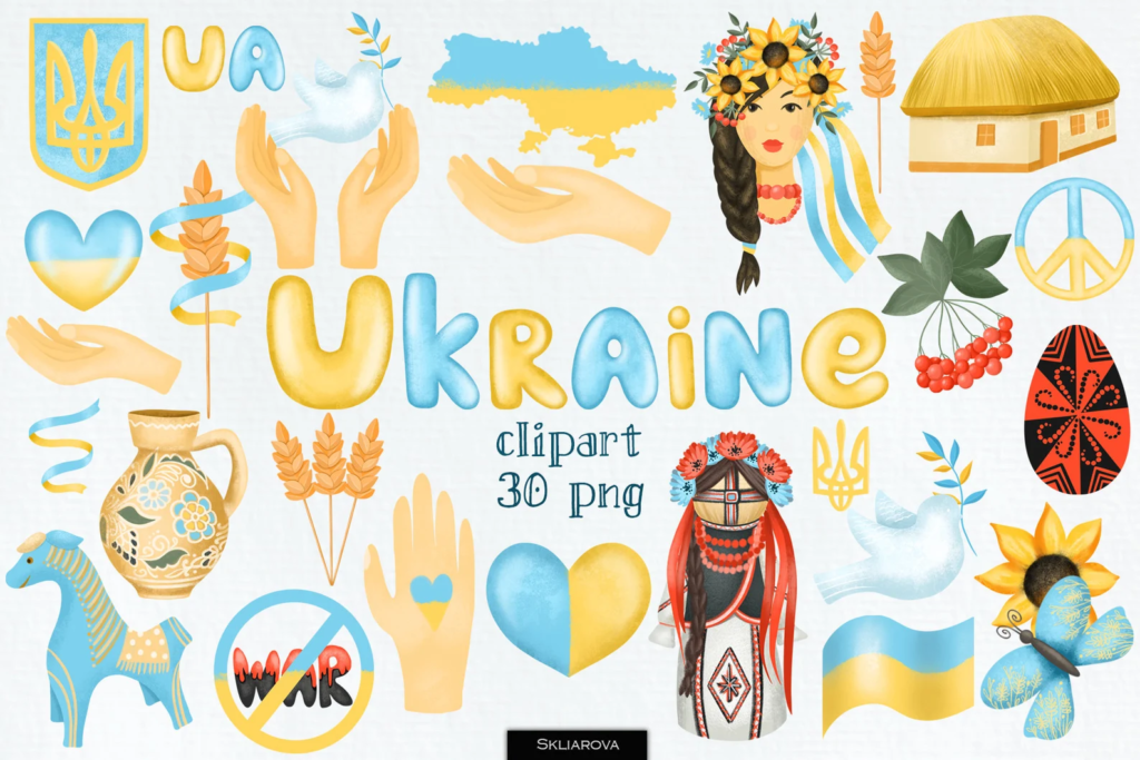 Ukraine Digital Stickers – MasterBundles