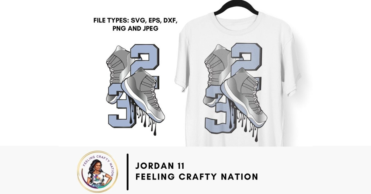 Jordan 11 Retro Inspired SVG, PNG, JPEG, DXF, and DWG – MasterBundles