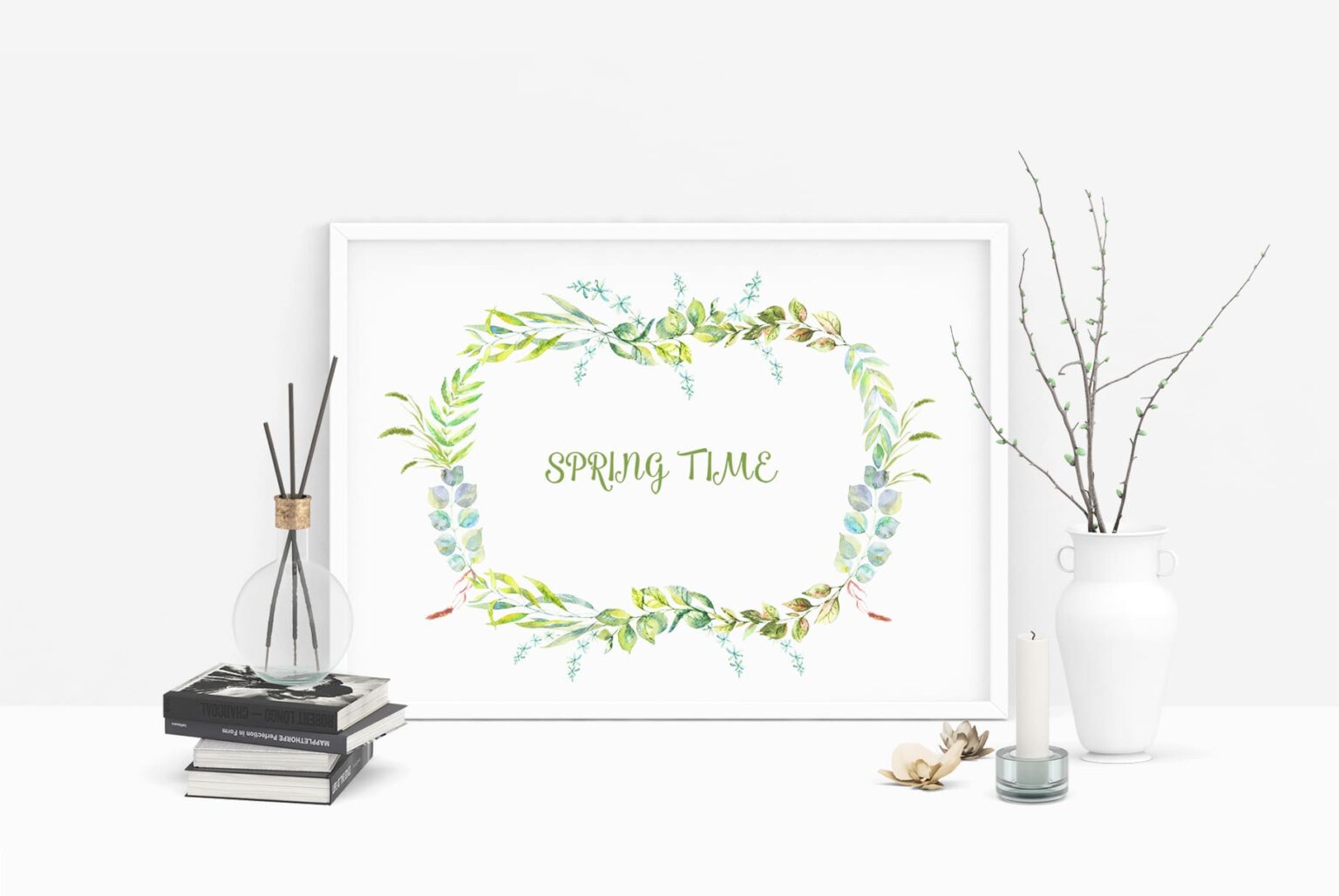 Spring Story Watercolor set – MasterBundles