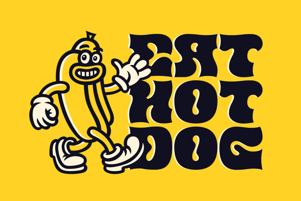 Lazy Dude - font and illustrations - MasterBundles
