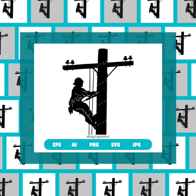 Power Lineman SVG Designs – MasterBundles