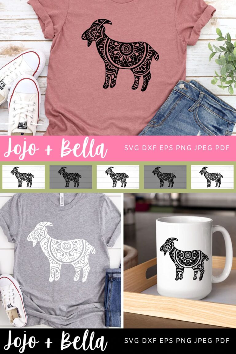 Mandala Goat SVG – MasterBundles