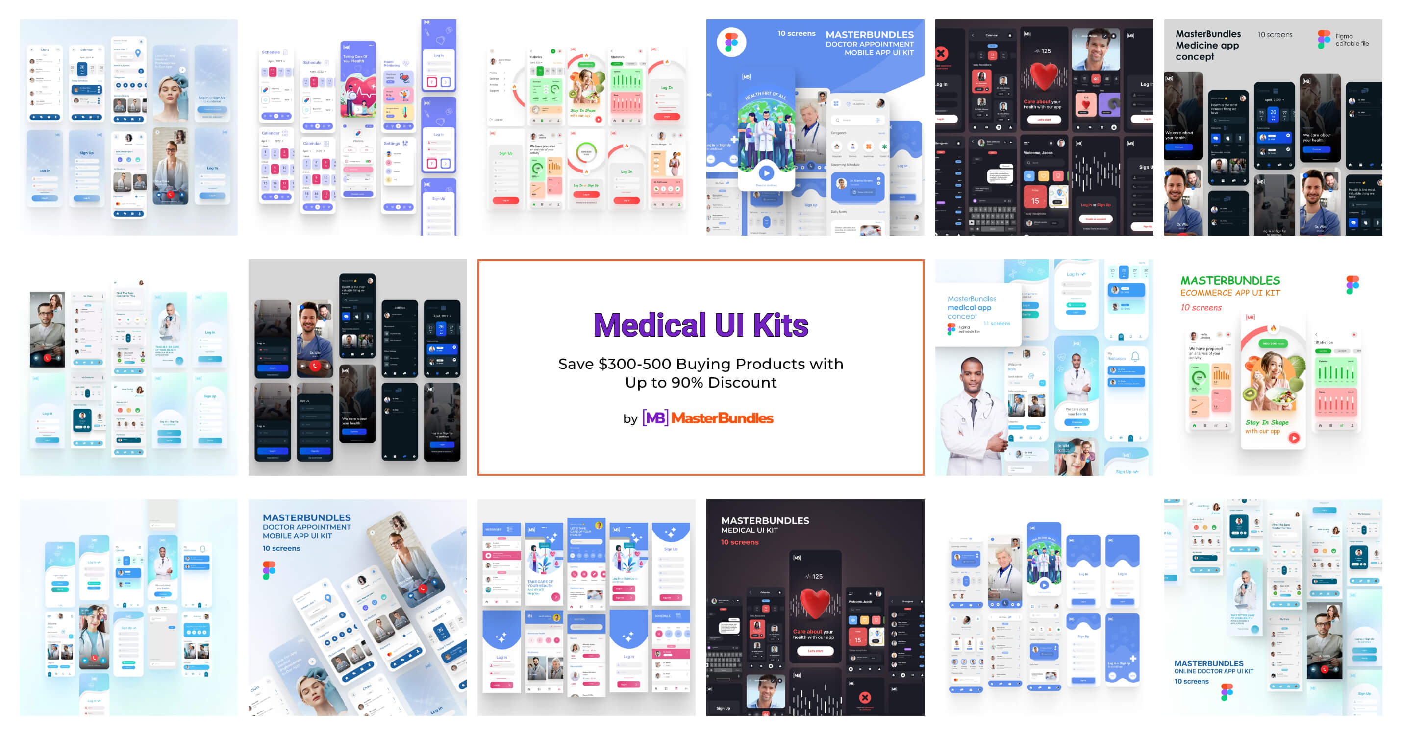 19+ Medical UI Kits 2025 - MasterBundles